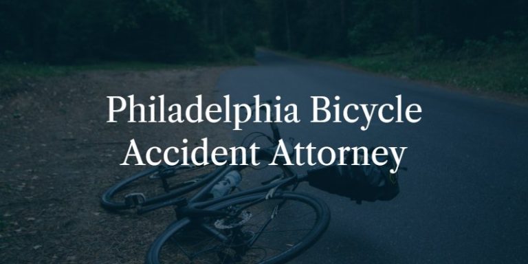 Philadelphia Bicycle Accident Attorney